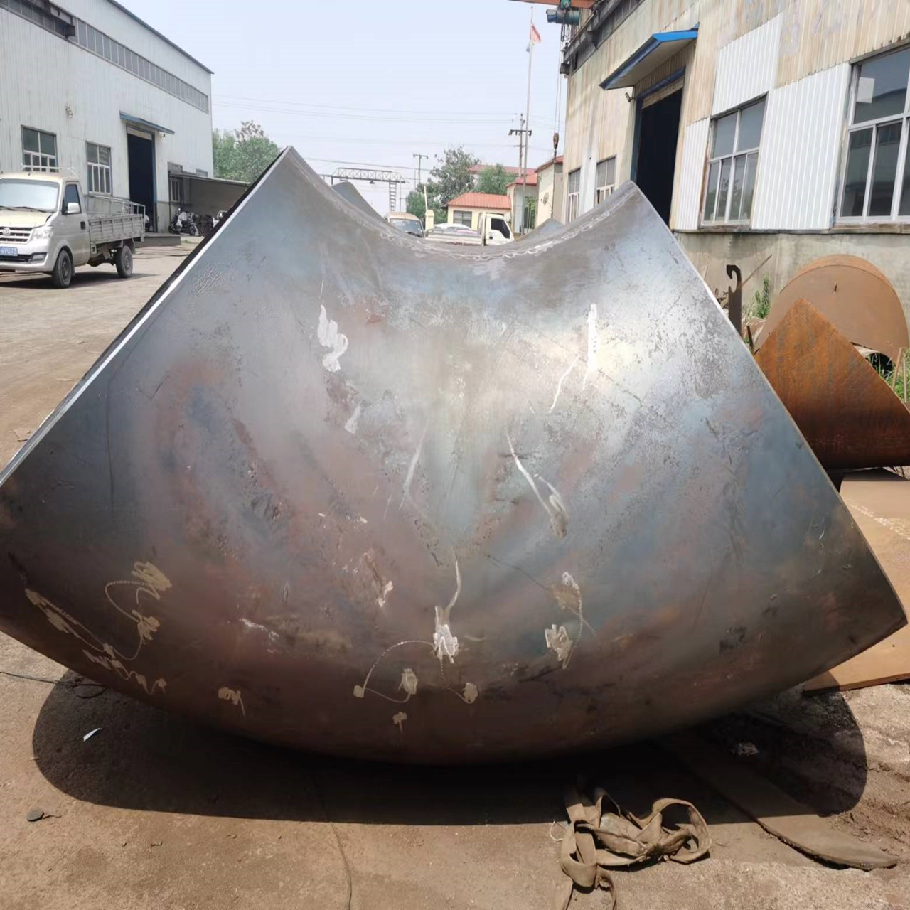 16K Elbow Pipe Fitting Sgp Jis B2311 Industrial Butt Weld End Connection